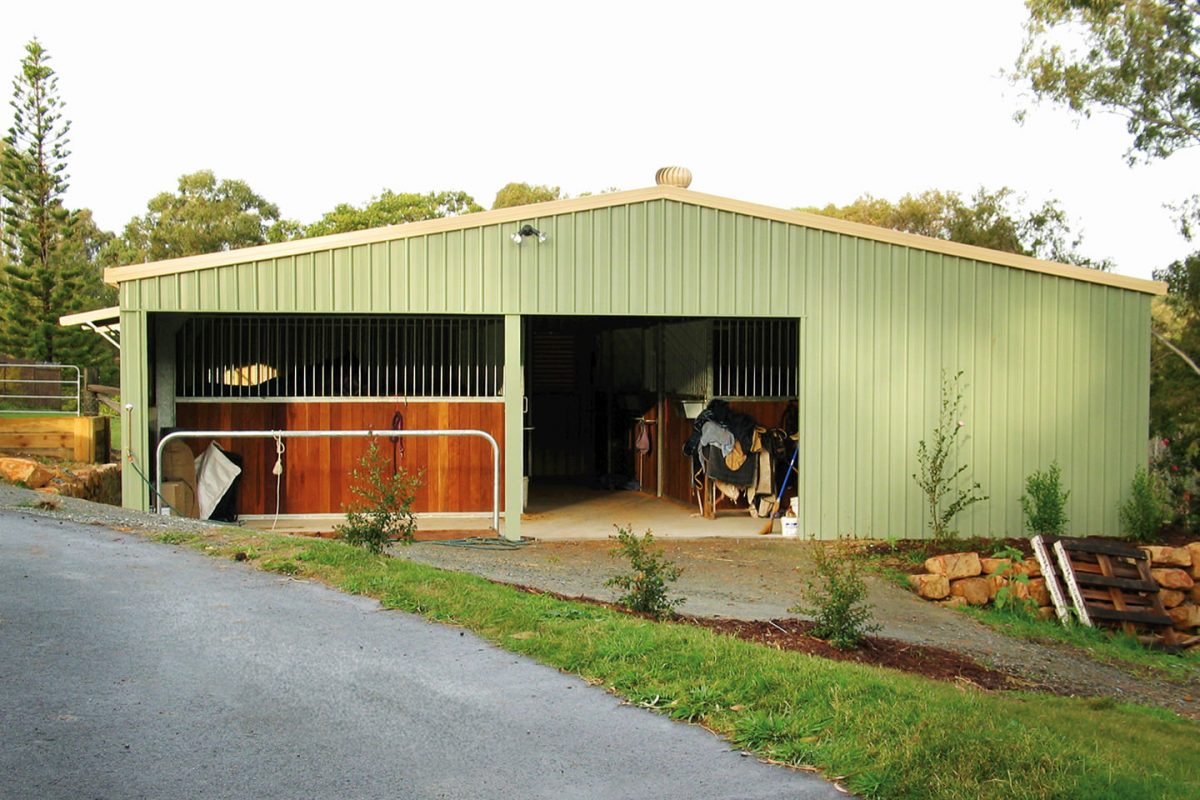 Equine Skillion Buildings - Ranbuild