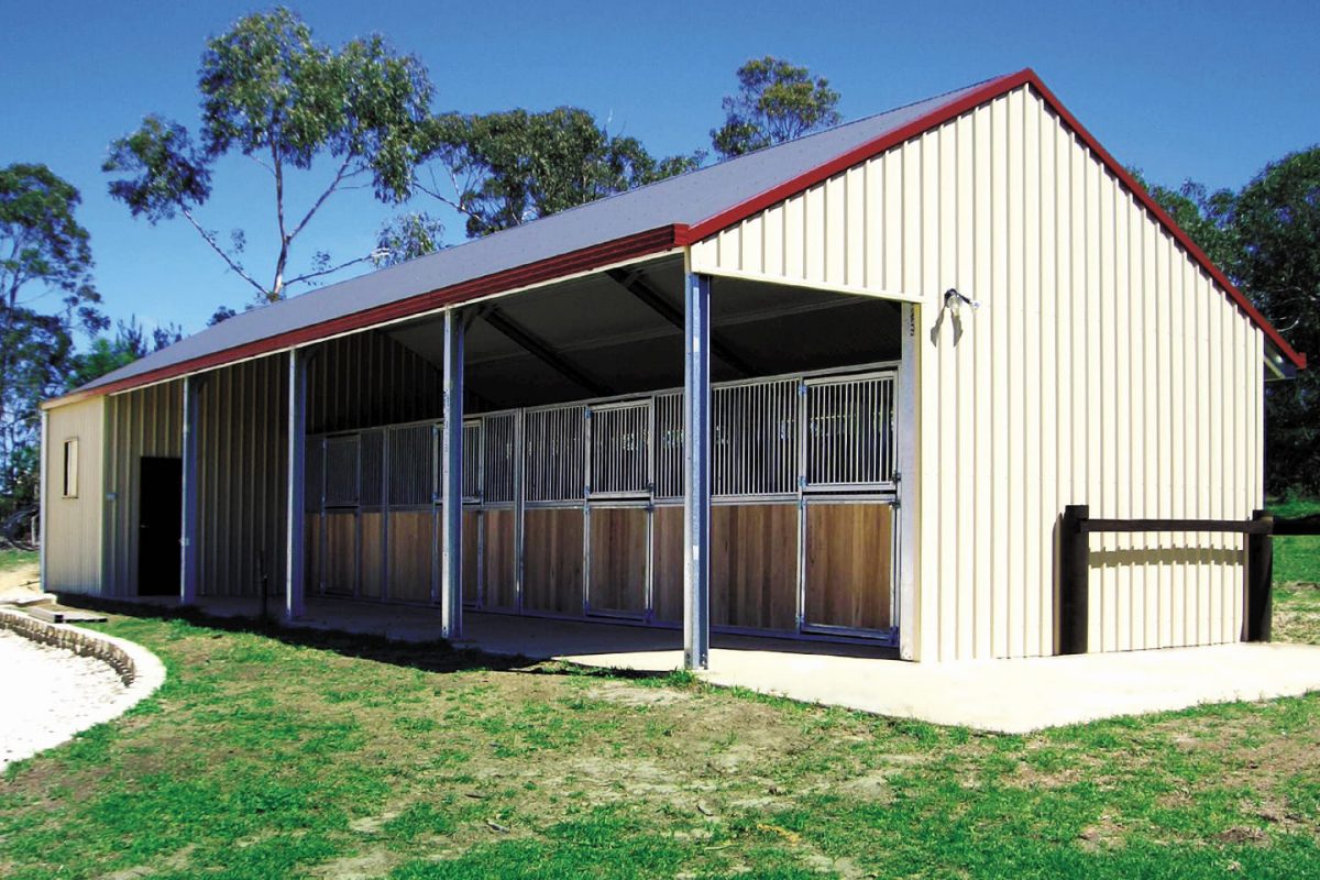Equine Skillion Buildings - Ranbuild