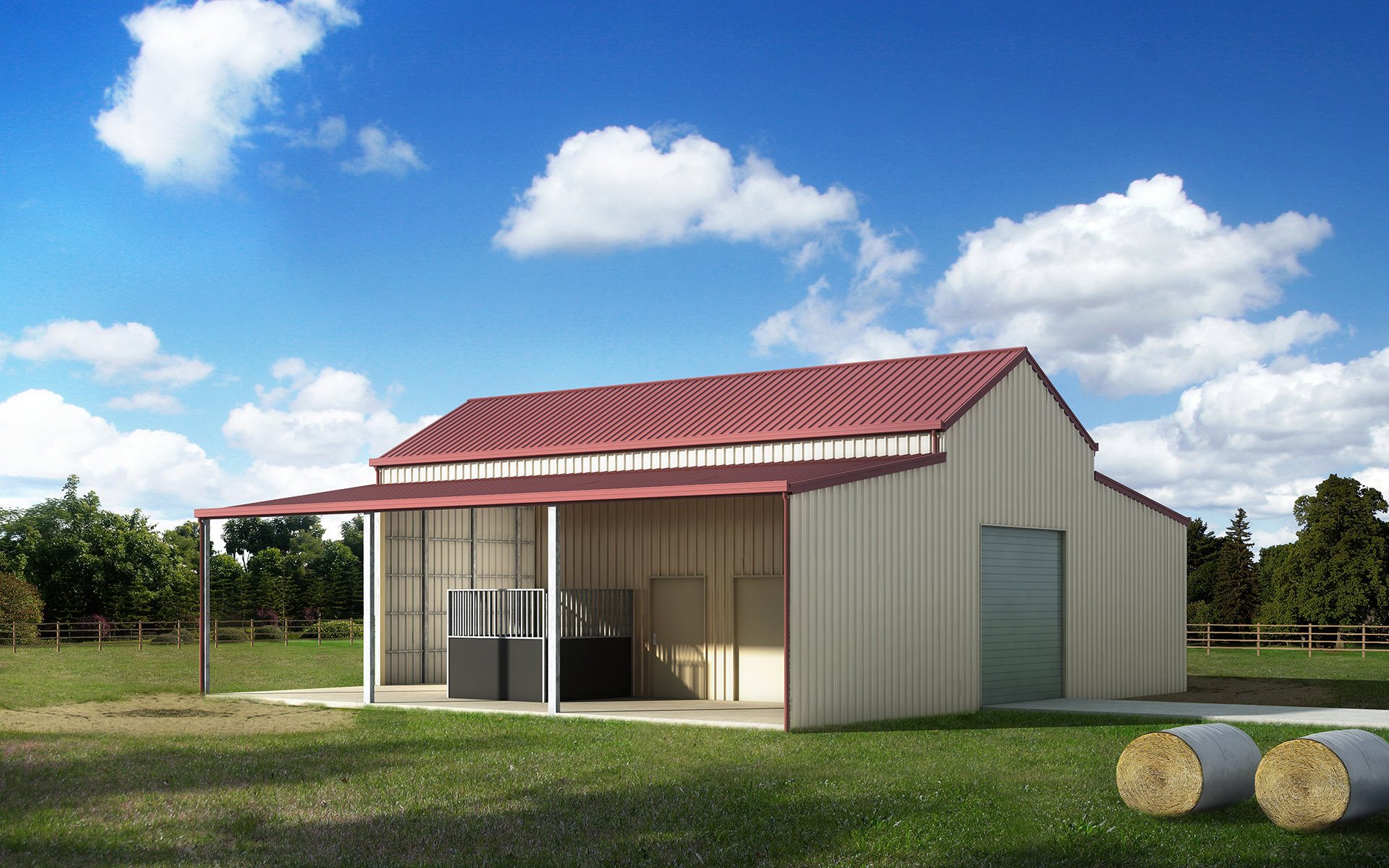 Stable Barns - Equine Sheds - Ranbuild