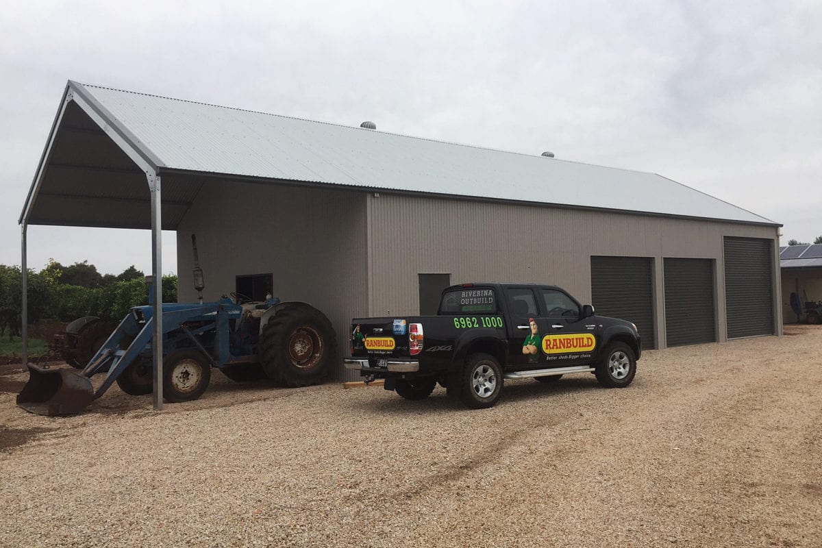 Machinery Sheds - Rural Sheds - Ranbuild