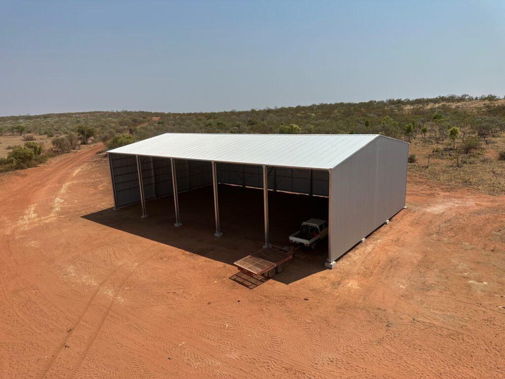Covermaster Machinery Shed by Kullarri Building - Ranbuild