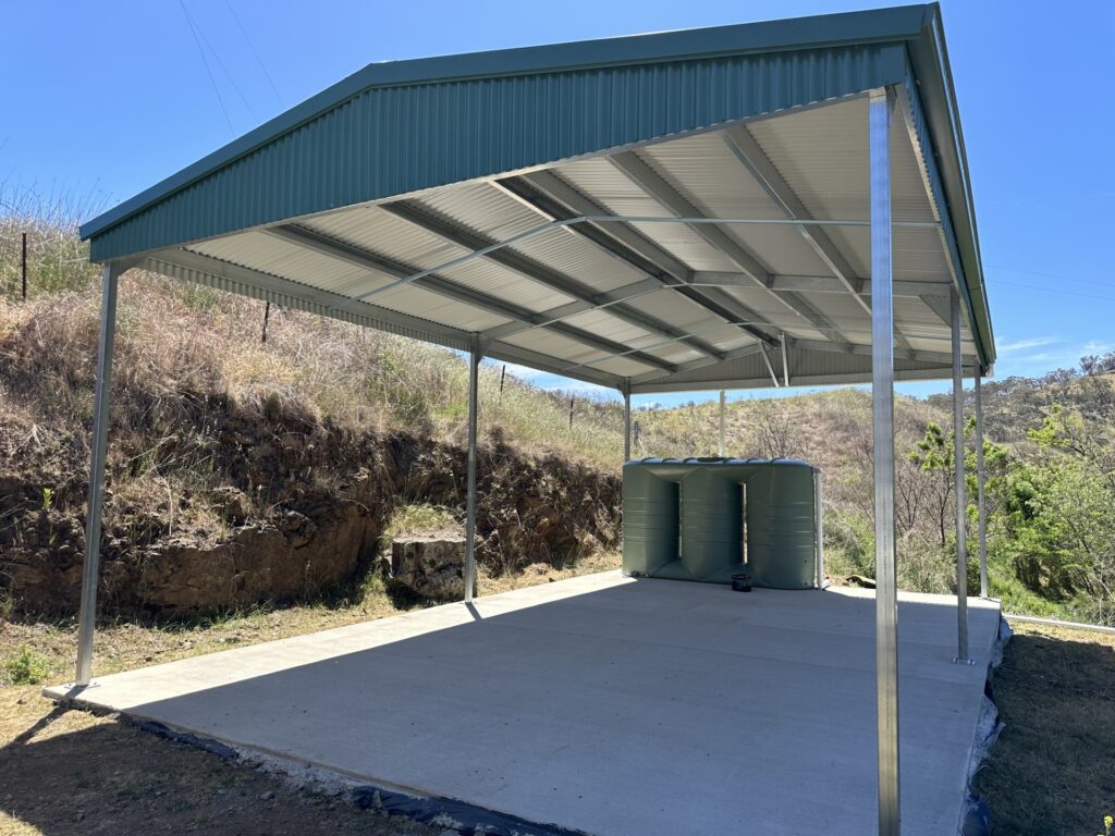 Gable Carport by Hitech Verandas Patios & Sheds - Ranbuild